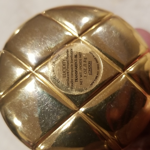 Other | Vintage Estee Lauder Lucidity Pressed Powder Compact Wheart Pin ...